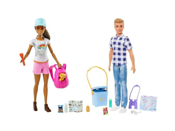 Барби кемпинг подарочный набор Барби Кен - купить с доставкой по ...