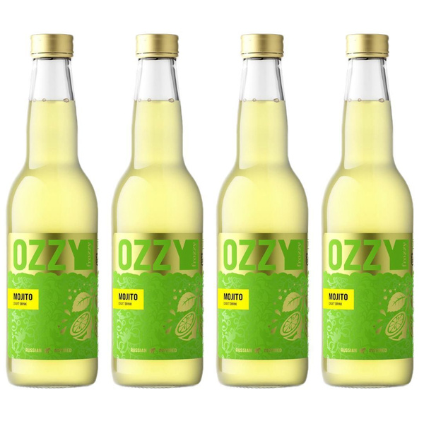 Лимонад Мохито OZZY frozzy Export Mojito, стекло 330 мл. 4 шт. - купить ...