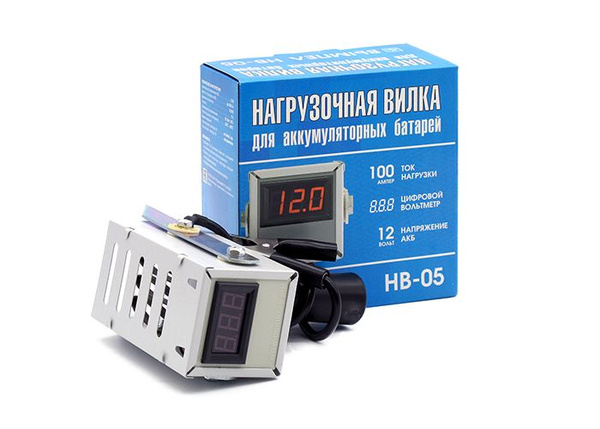 Вилка нагрузочная НПП Орион Вилка нагрузочная для проверки АКБ (100А ...