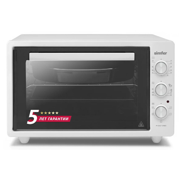 Мини-печь Simfer M4242, белый, 42 л купить по низкой цене с доставкой в ...
