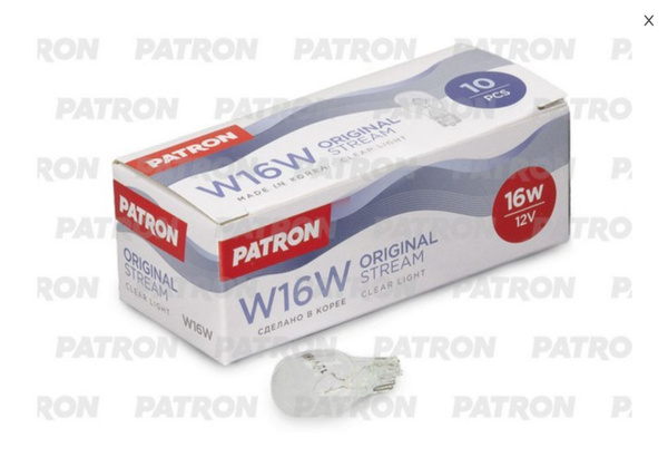 Лампа автомобильная PATRON 12 В PLT15-12/16 купить c доставкой на OZON ...