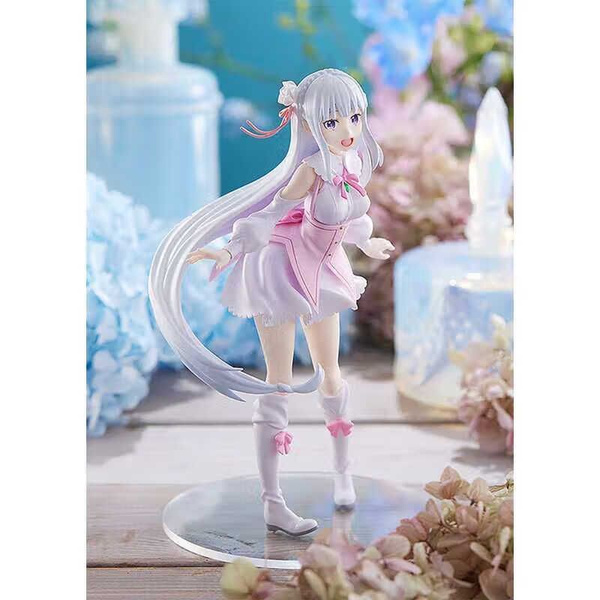 (клеймо)bilibili SSF Фигурка Re:Zero Жизнь с нуля в альтернативном мире Эмилия Memory Snow,17cm ...