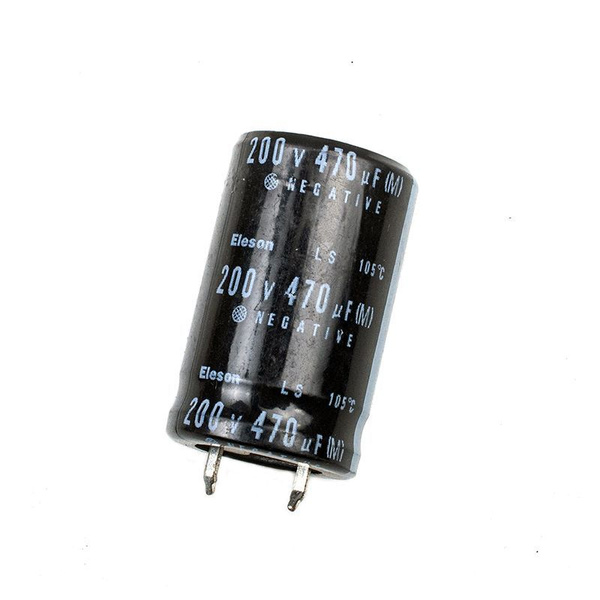 2шт.Конденсатор электролитический 200В-470мкФ (470uF-200V, 22x36мм ...