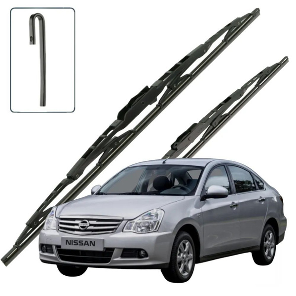 Дворники Nissan Almera (3) G15 / Ниссан Алмера Г15 седан 2012 2013 2014 ...