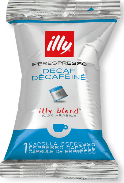 Кофе в капсулах illy Decaf, без кофеина, для системы Iperespresso, 100 ...