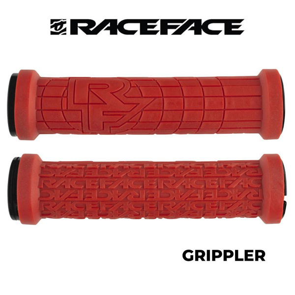 Ручки руля велосипеда, грипсы Race Face Grippler 30mm Lock On Grips Red ...