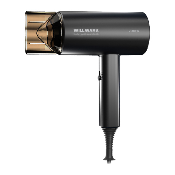Фен для волос WILLMARK WHD-2312DI (2 ур.мощн, 2 темп.реж, ионизация, подача холод.воздуха ...