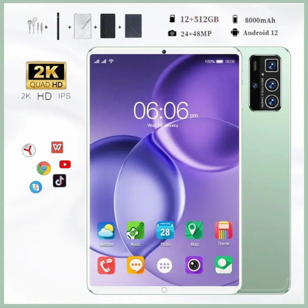 Характеристики CHOOSEME Планшет Планшет XXSD 14Pro, 10", 12GB+512GB ...