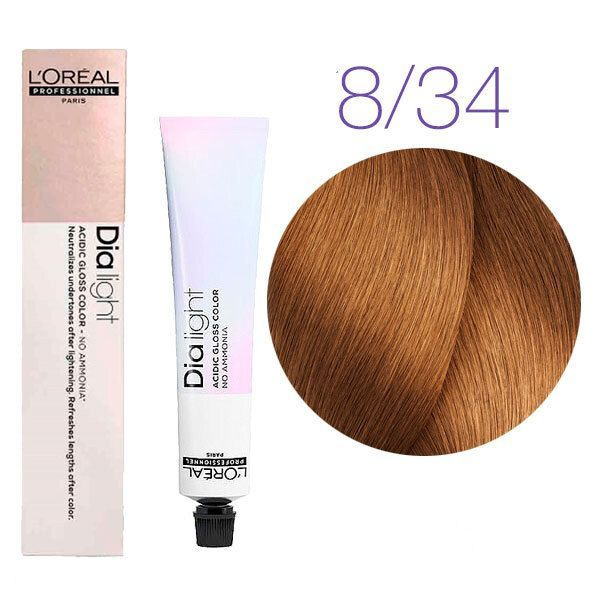 L'oreal Professionnel Полуперманентный краситель Dia light 8.34 СВЕТЛЫЙ ...
