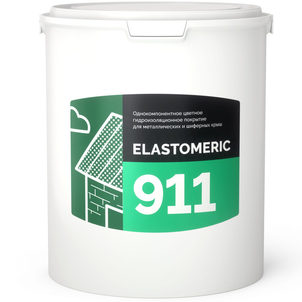 Гидроизоляционная мастика Elastomeric 911 - гидроизоляция для кровли и ...