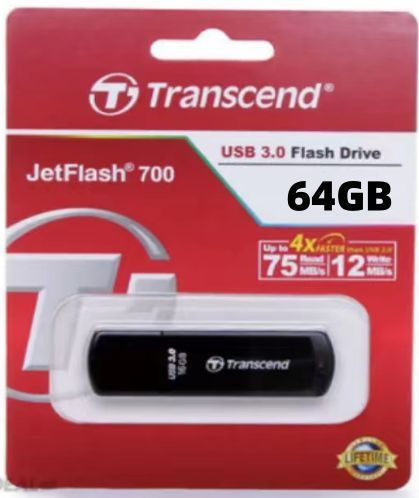 USB-флеш-накопитель Transcend флешка usb 64 ГБ - купить по выгодной ...