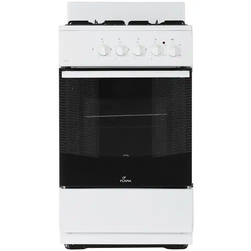 Газовая плита Flama AK 1416 W белый (без крышки) - купить по выгодной ...