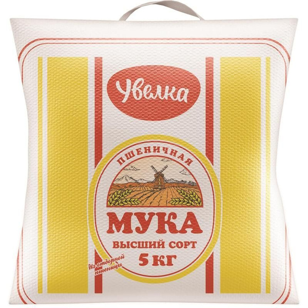 Мука Увелка в/с 5кг - купить с доставкой по выгодным ценам в интернет ...