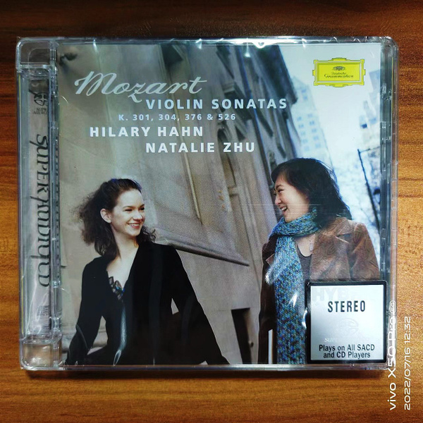 Super Audio CD Музыка SACD Mozart: Violin Sonatas K301 304 376 & 526 ...