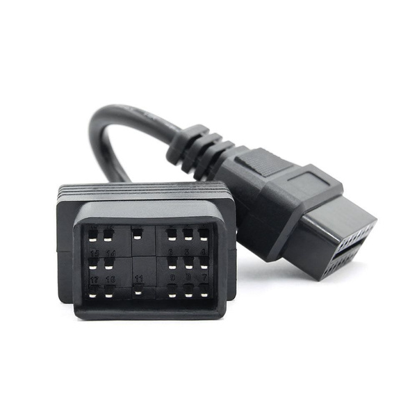 Тестер автомобильный Переходник диагностический 17 pin - OBD2 для ...