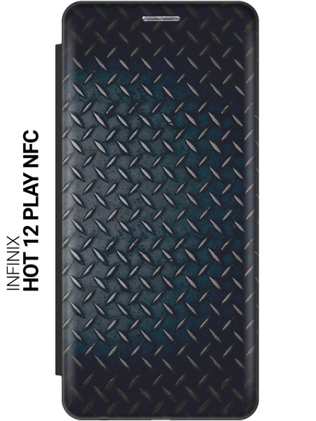 Чехол-книжка на Infinix Hot 12 Play NFC / Инфиникс Хот 12 Плей c ...