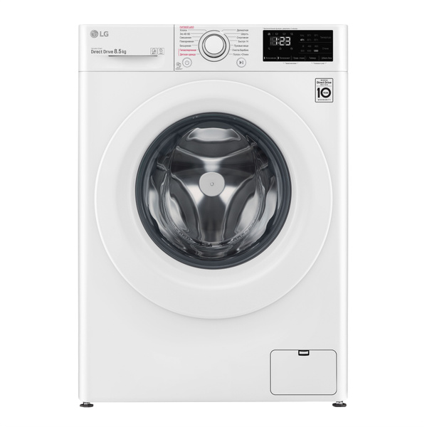 Стиральная машина LG F2V3GS3W кл.:A фронт. макс.:8.5кг белый купить на ...