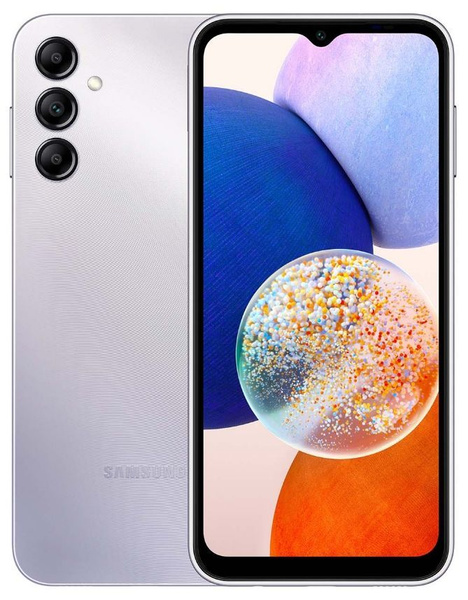 Смартфон Samsung Galaxy A14 4/64Gb (SM-A145FZSDMEA) Silver - купить по ...