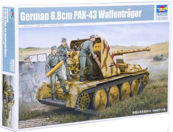 Сборная модель немецкой 88-мм САУ PAK-43 Waffentrager (1/35)Trumpeter ...