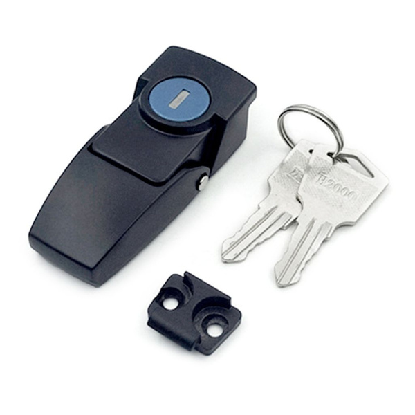Дверной замок со скрытой пряжкой RV DK604 small square lock-черный ...