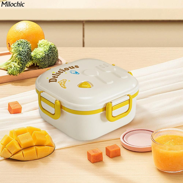 Ланч-бокс milochic, 1 шт, белый - купить по выгодной цене в интернет-магазине OZON (1224656706)