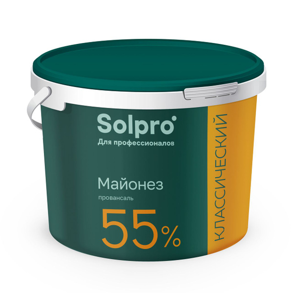 Майонез Solpro Провансаль классический 55%, 10 л купить на OZON по низкой цене (1238826373)