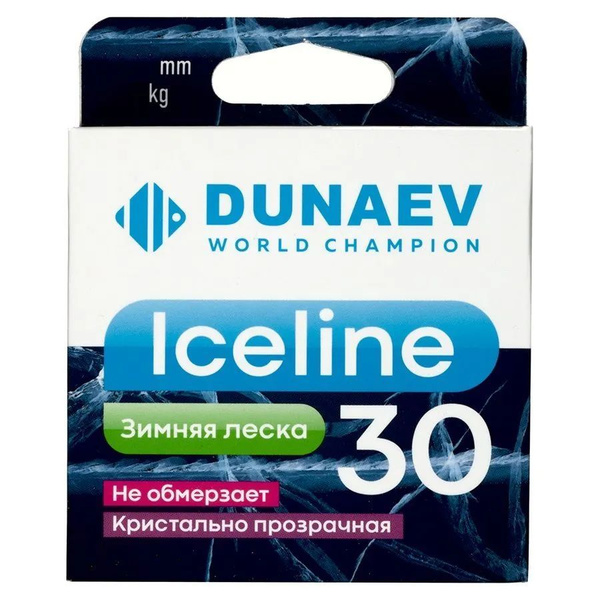 Леска для планера DUNAEV ice line, 1 шт. по 30 м купить по выгодной цене в интернет-магазине ...