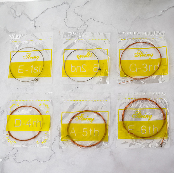 Струны для акустической гитары посеребренные (012-053) String купить на OZON по низкой цене ...