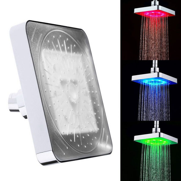 Автоматический 8 L-ED, 3 цвета, меняющий свет, душ, ванна с головкой ...