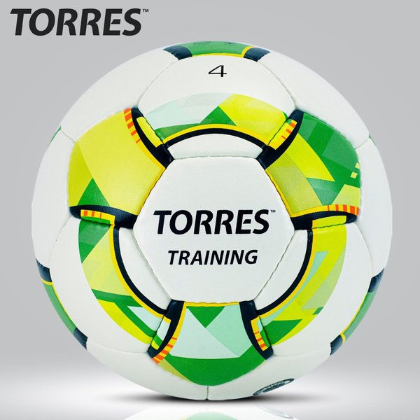 Футбольный мяч TORRES TORREStrng, 4 размер, белый, зеленый купить по ...