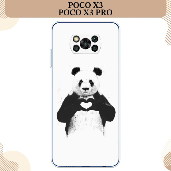 Силиконовый чехол на Xiaomi Poco X3/Poco X3 Pro NFC / Сяоми Poco X3 NFC ...