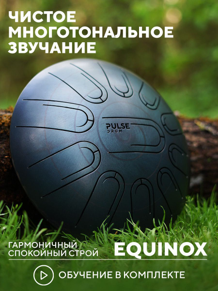 Вопросы и ответы о Многотональный глюкофон Pulse Drum в строе Equinox – OZON (976771824)