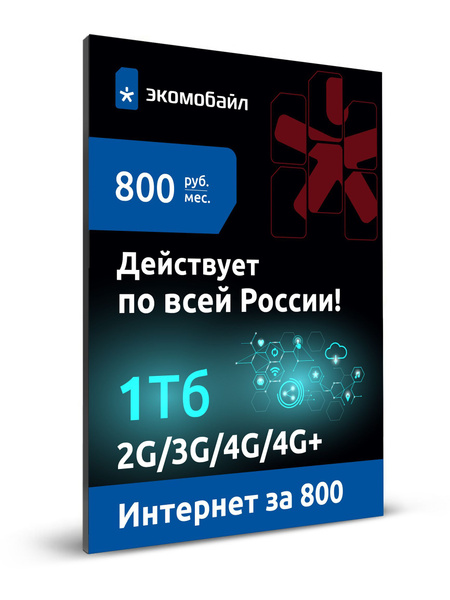SIM-карта Честный Терабайт (Вся Россия) - купить с доставкой по ...