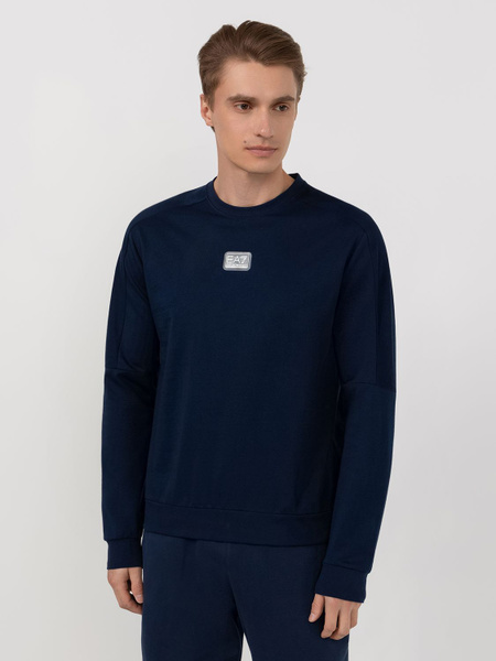 Свитшот EA7 Core Identity купить на OZON по низкой цене (864886983)