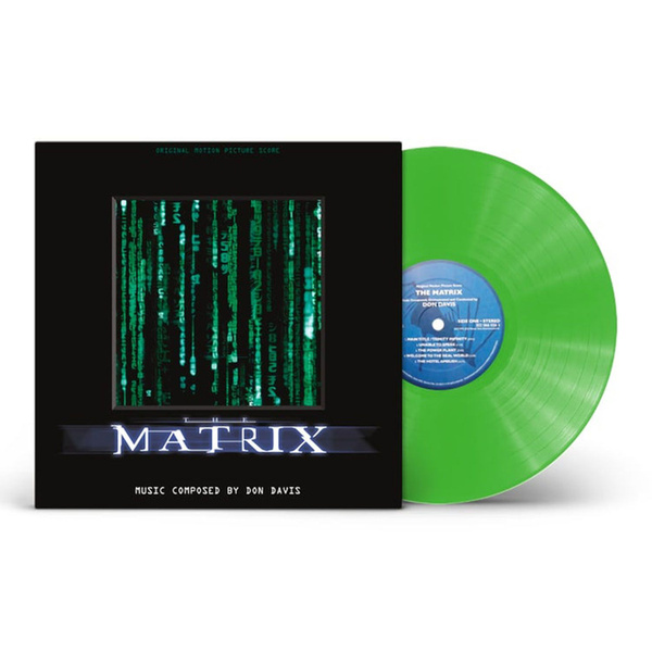 Виниловая пластинка Don Davis - The Matrix Neon Green - купить с ...