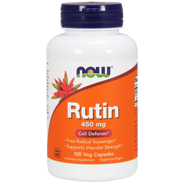 НАУ Рутин 450 мг / NOW Rutin 450 mg (100 вег. капс.) - купить с ...