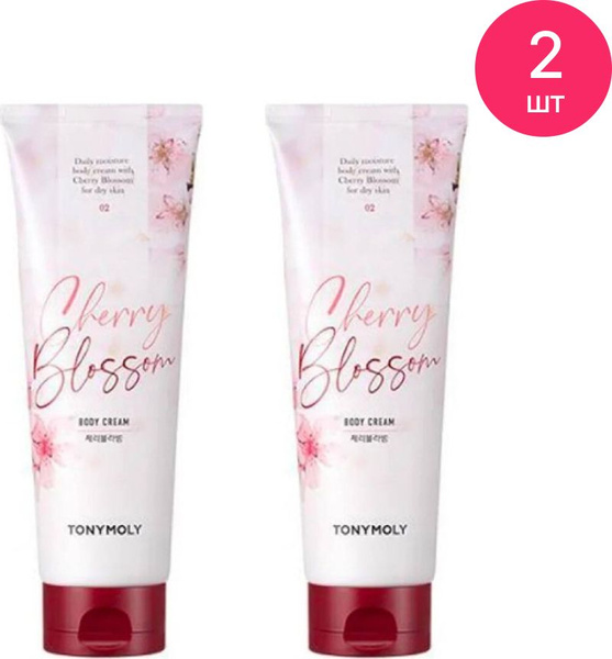 Tonymoly Тонимоли Cherry Blossom Body Cream Крем для тела увлажняющий