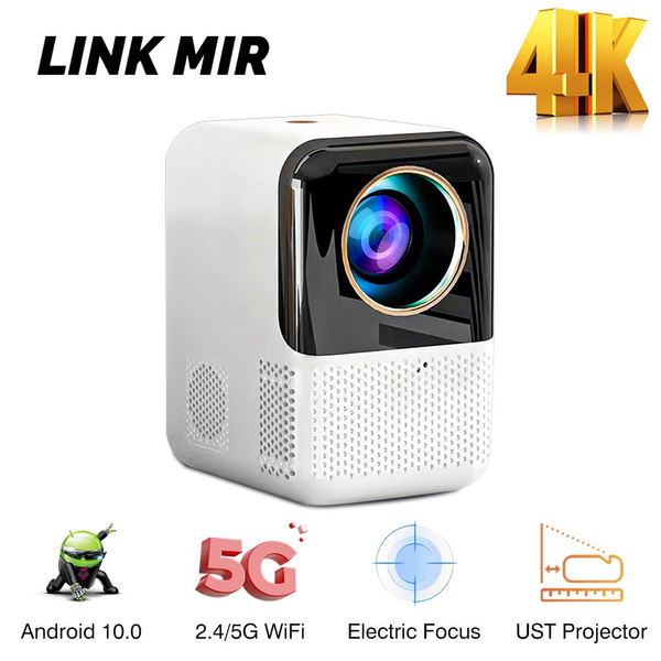Проектор LINK MIR X10mini Android 10.0 LCD Mini Projector, 1LCD, белый купить на OZON по низкой ...