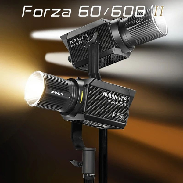 Светильник для фотосъемки Nanlite Forza 60 II 6500K Цветной заполняющий ...