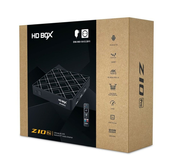 Медиаплеер Hdbox Z10 Pro, черный, Android купить по низкой цене с ...