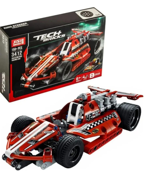 Конструктор Tech Bricks/ Карт с инерционным механизмом/ 158 деталей - купить с доставкой по ...