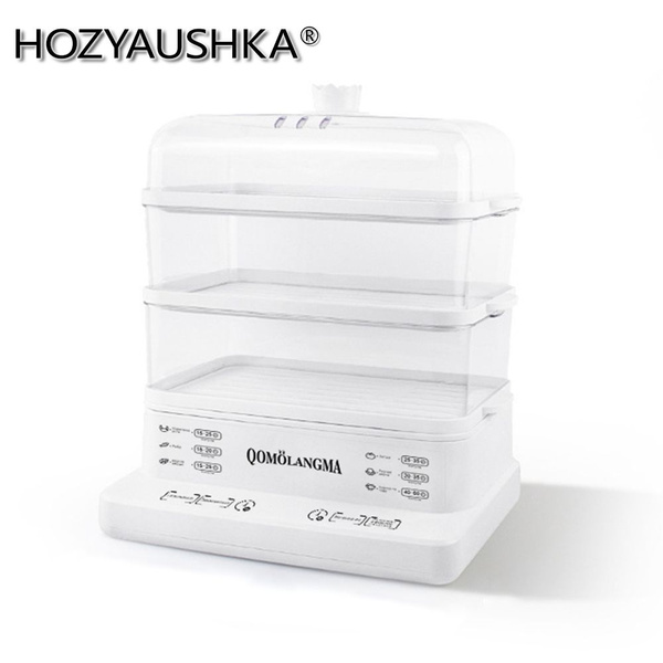 Пароварка электрическая HOZYAUSHKA W-492, Быстрый старт, Дисплей ...
