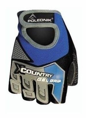 Велоперчатки Polednik X-COUNTRY NEW р. 12 XXL черные, прорезиненный ...