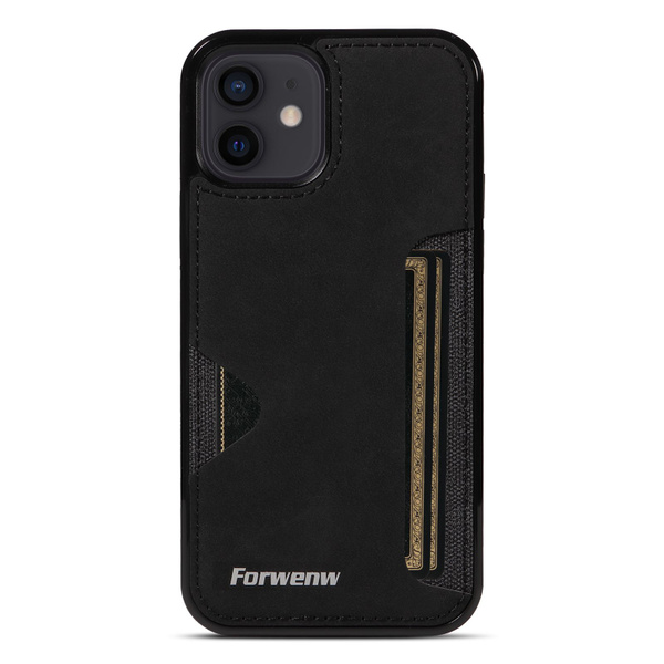 чехол с картой кожаный для Apple iPhone 12 / iPhone 12 Pro с ...