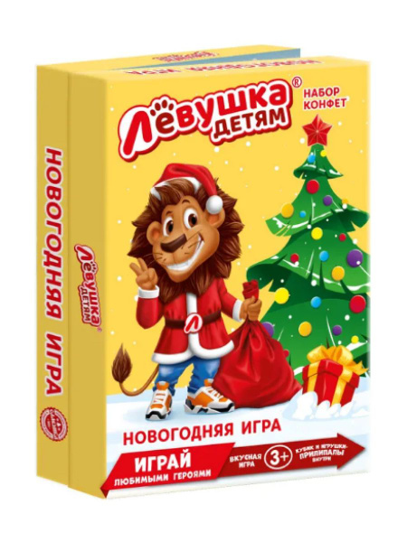 Набор конфет Левушка детям Новогодняя игра, 220 г - купить с доставкой ...