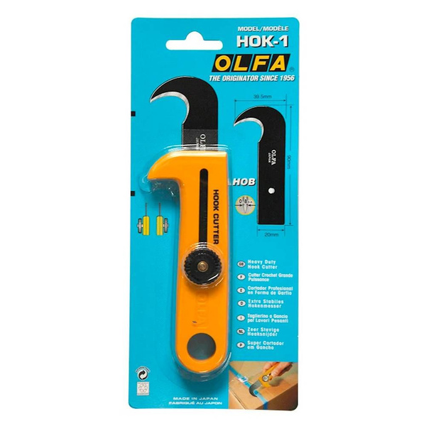 Нож специальный с лезвием-крюком OLFA HОК-1 - купить с доставкой по выгодным ценам в интернет ...