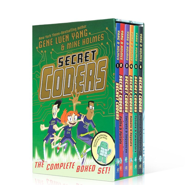 Secret Coders 1-6 volumes complete set of manga in original English ...