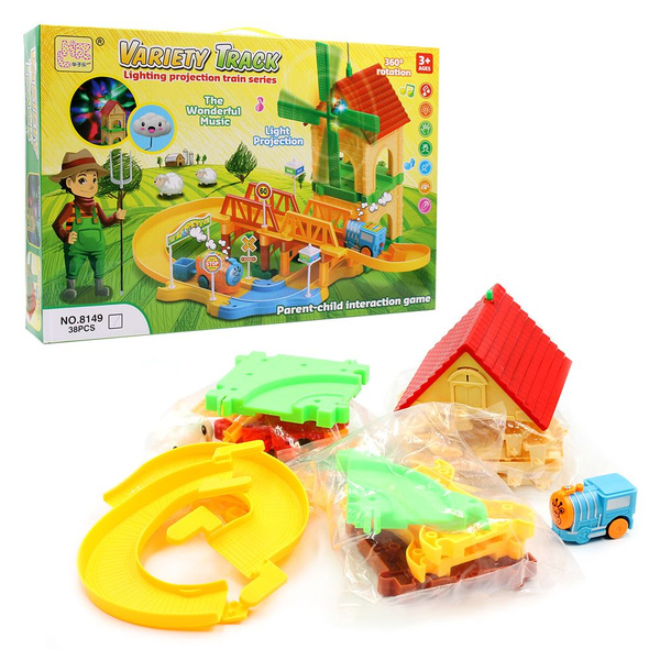 Автотрек Мельница с паровозиком (свет, звук) Variety Track - купить с ...