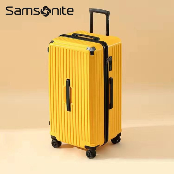 Чемодан Samsonite, Пластик, 73 см - купить с доставкой по выгодным ценам в интернет-магазине ...