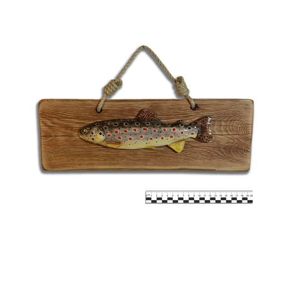 Украшение подвесное интерьерное Настенная статуэтка форели исп 12 купить по доступным ценам в